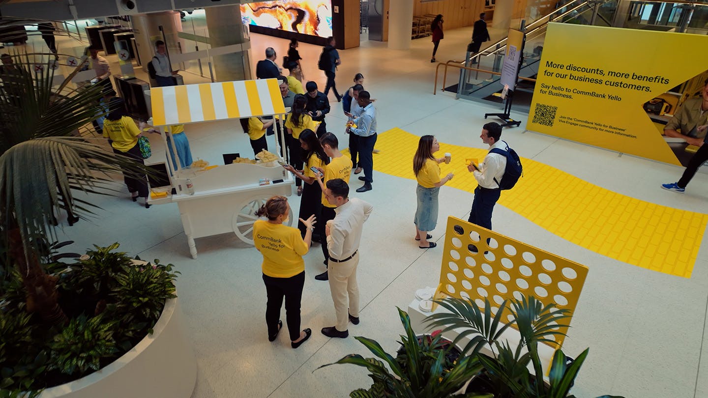 CommBank Yello for Business Launch | Elastic Group